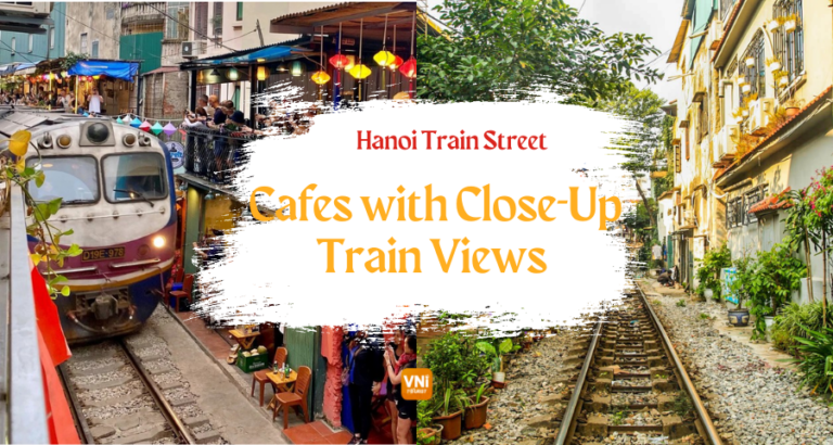 Hanoi Train Street Adventure: Cafes with Close-Up Train Views